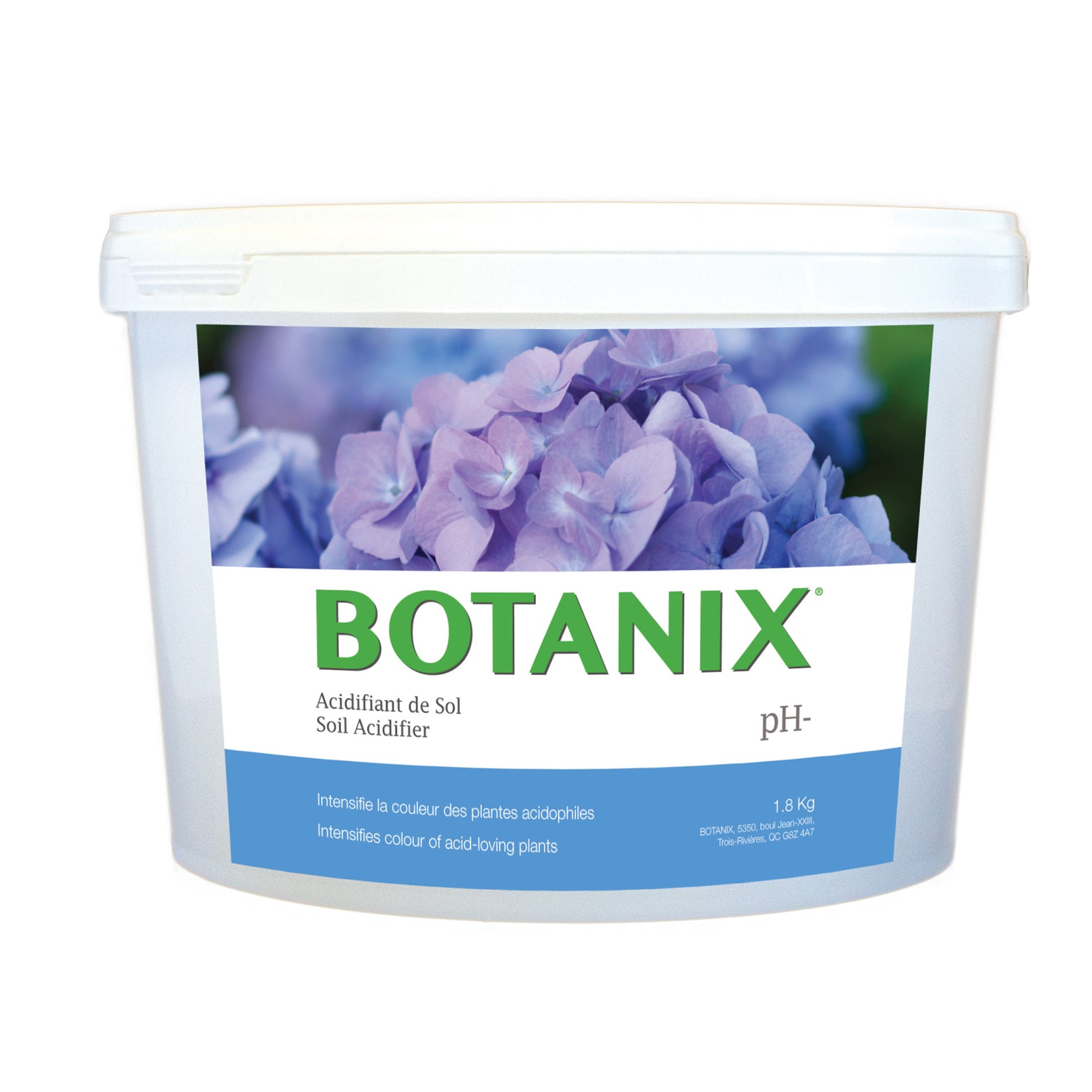 Botanix Soil Acidifier - pH for Blueberries, Azaleas & Blue Hydrangeas ...