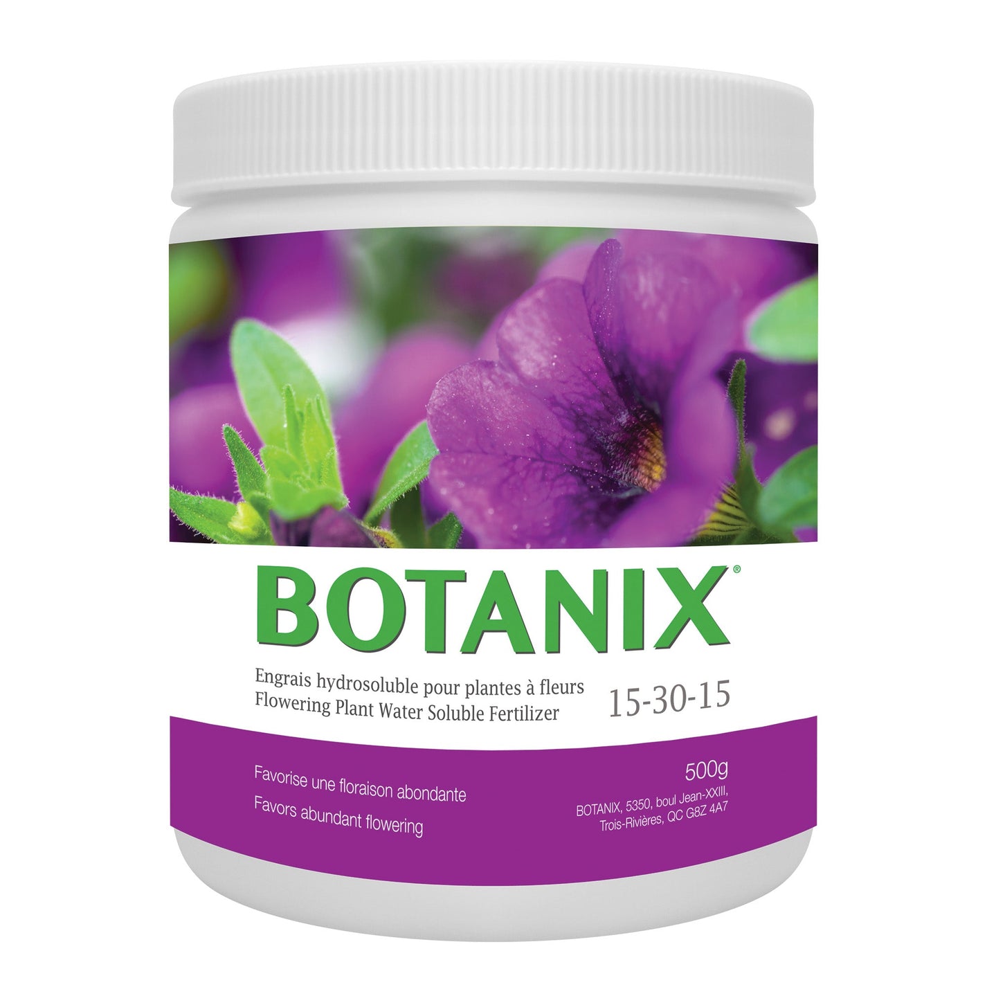 Engrais fleurs 15-30-15 Botanix | Floraison explosive et couleurs ...