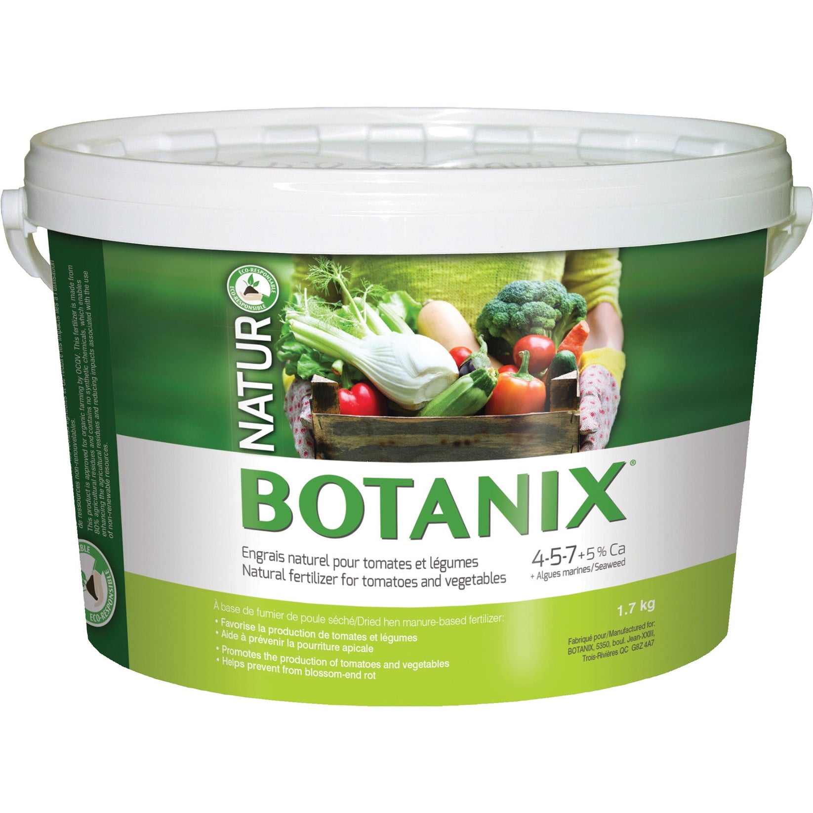 Engrais potager et légumes Botanix NATUR 4-3-7 | Récoltes savoureuses ...