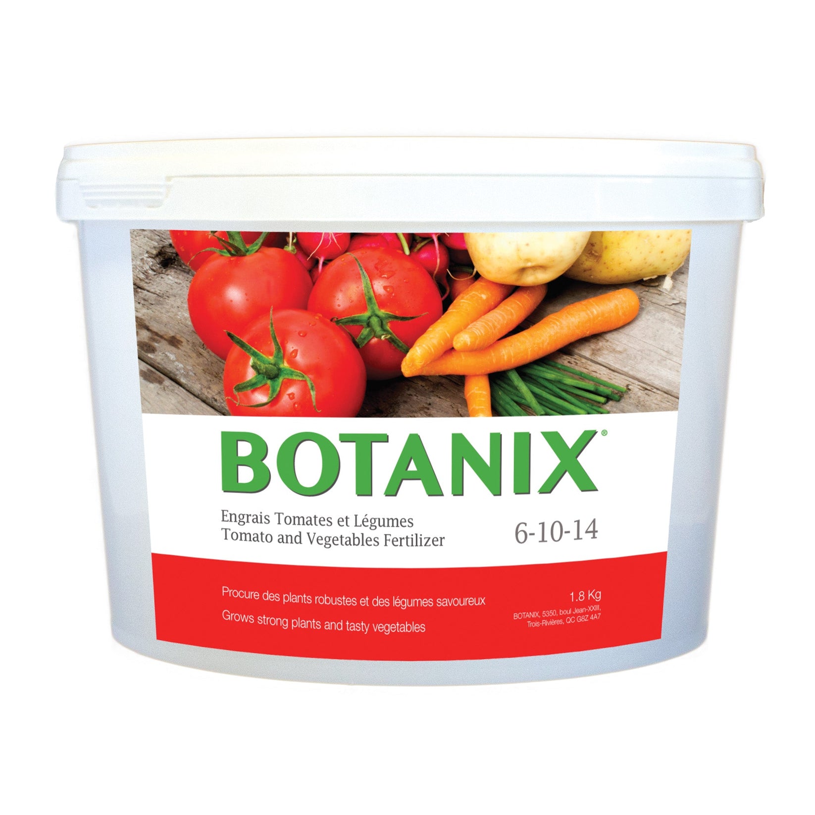 Engrais pour tomates et légumes 6-10-14 Botanix – Jardineries Botanix