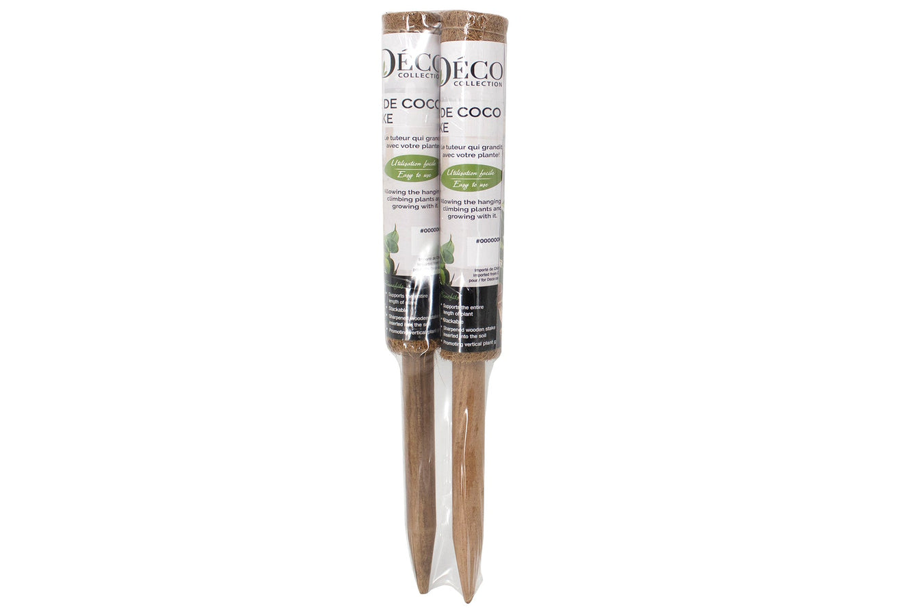Coco coir pole plant stakes – Jardineries Botanix