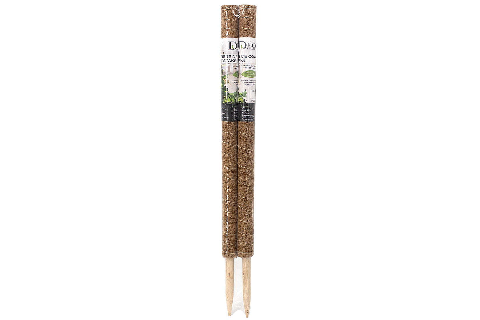 Coco coir pole plant stakes – Jardineries Botanix
