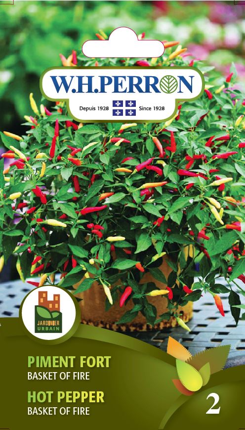 Hot pepper 'Basket Of Fire' - Seeds – Jardineries Botanix