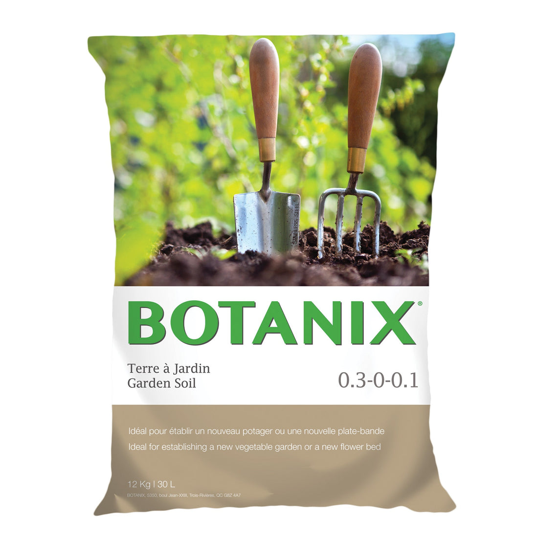 Terre à jardin Botanix – Jardineries Botanix