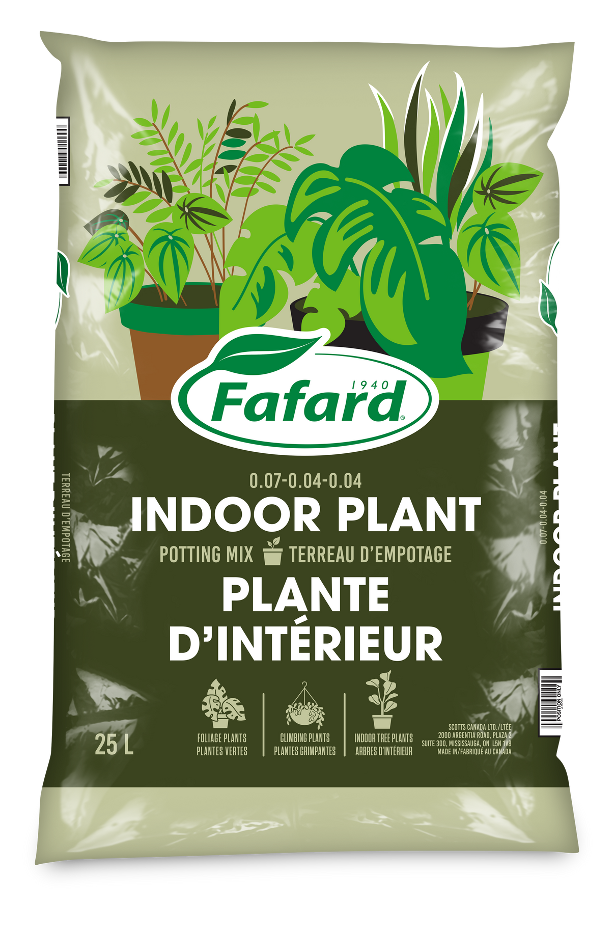 Terreau d'empotage pour plantes d'intérieur et tropicale – Jardineries ...