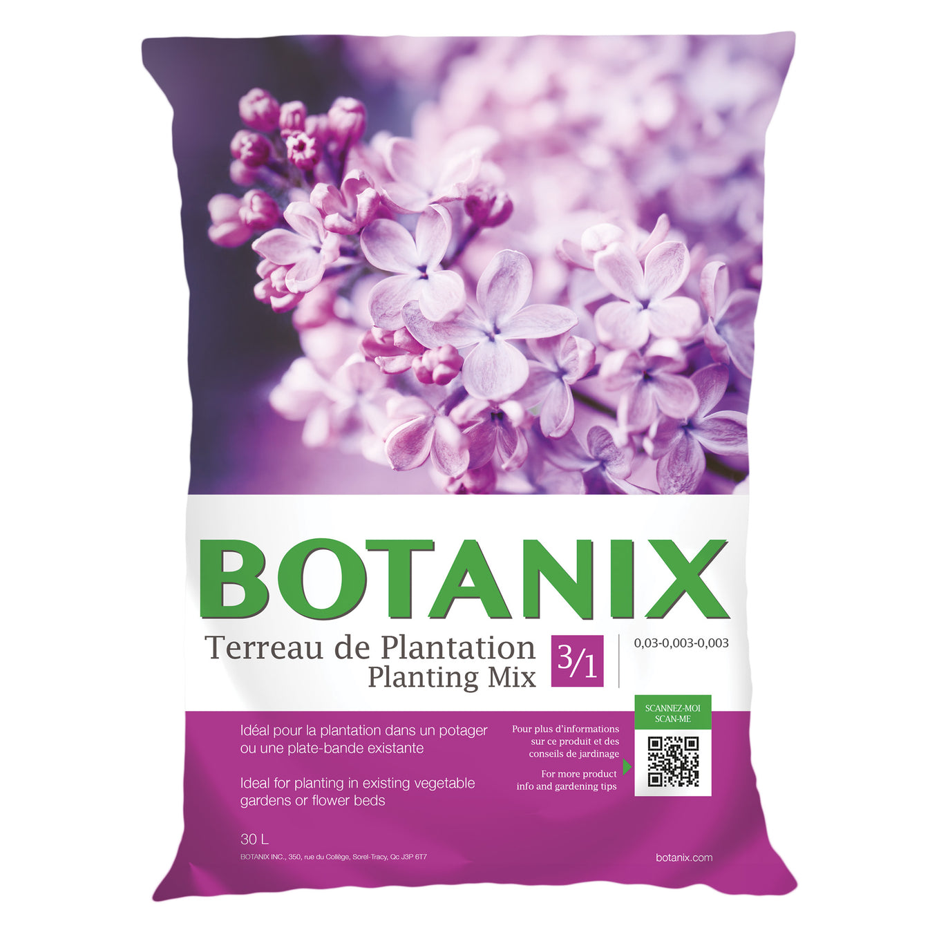 Botanix 3 in 1 Planting Soil - For all your plantings – Jardineries Botanix