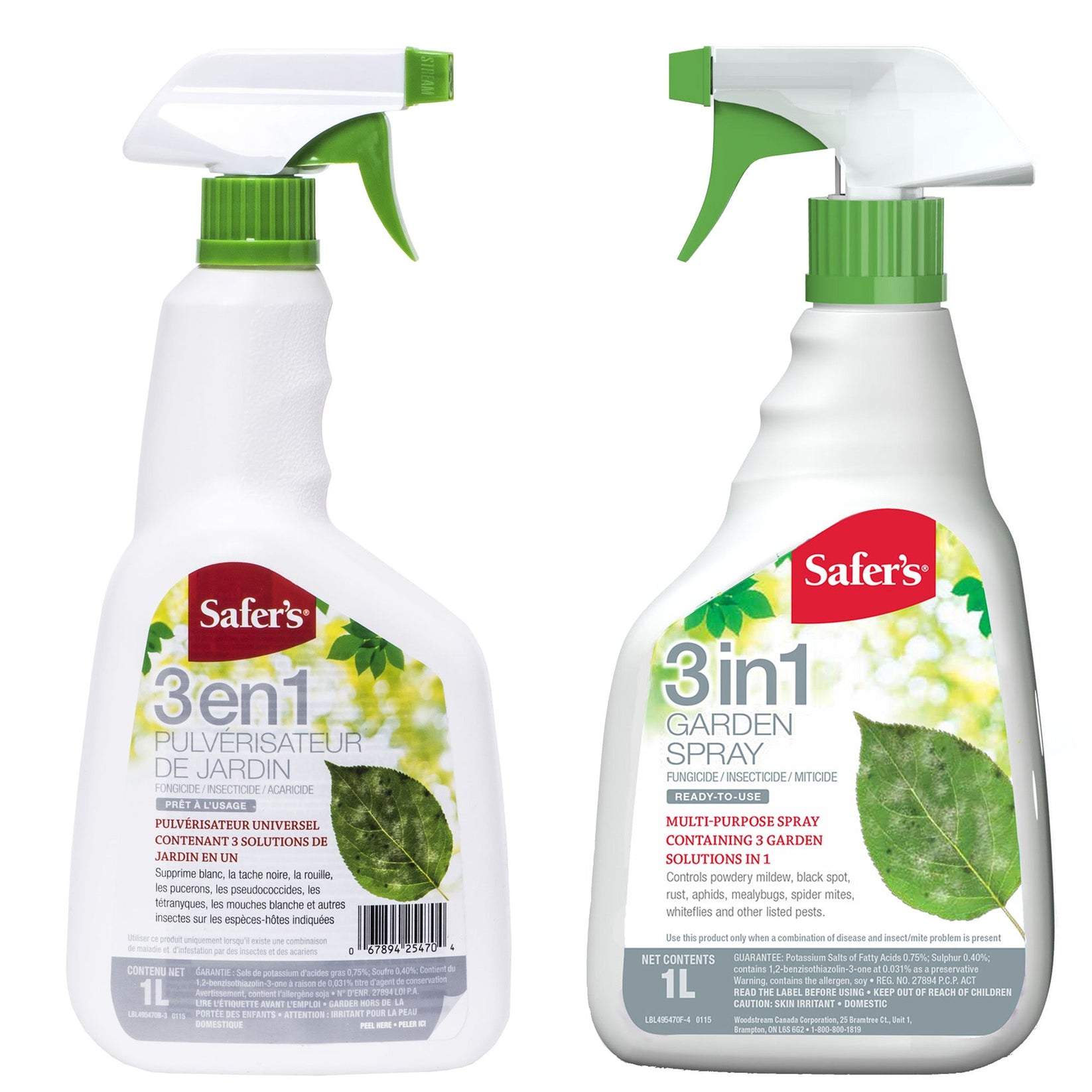 Safer's 3-in-1 Garden Spray – Jardineries Botanix